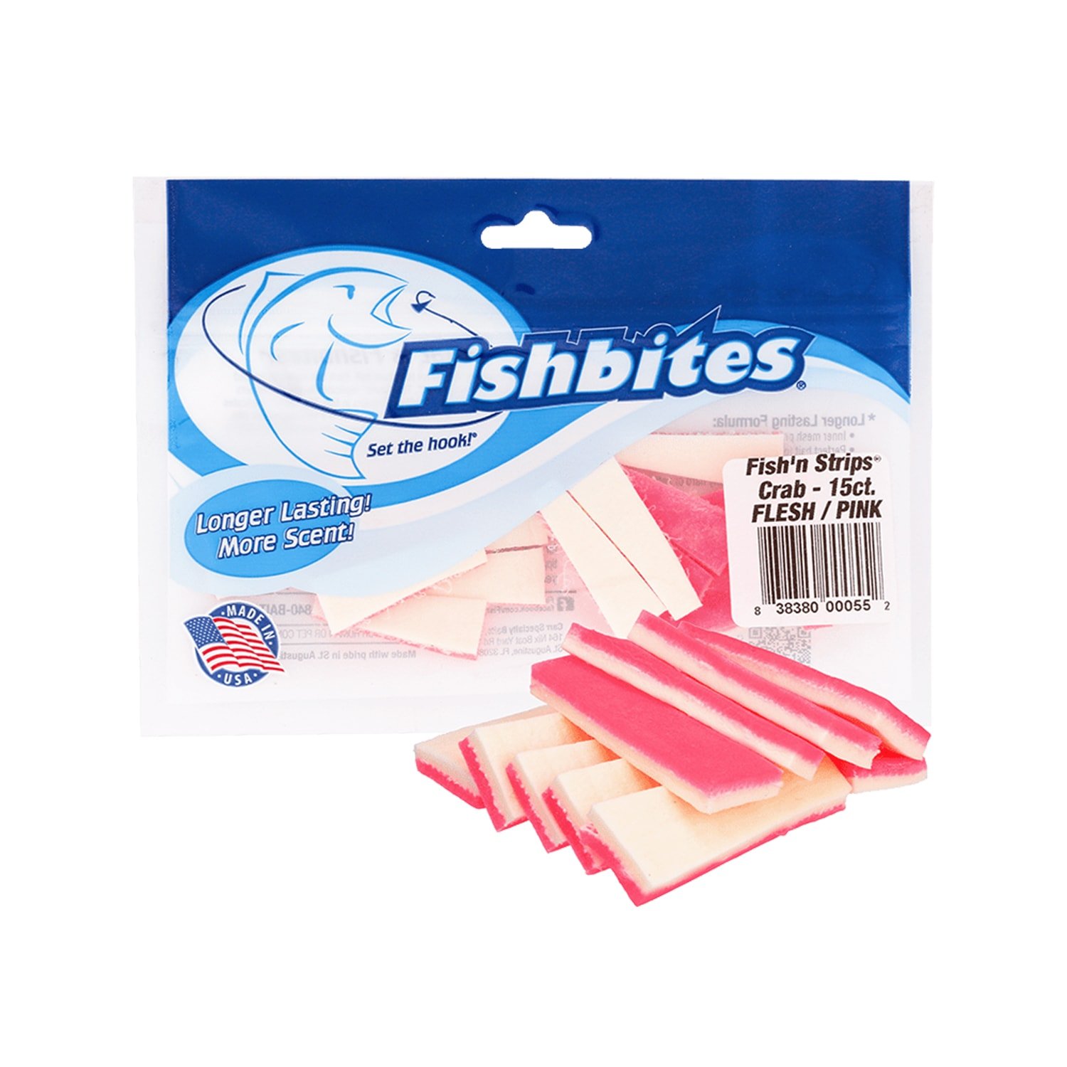 Fishbites Fish'n Strips Crab 15ct - KP Marine